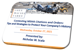 Contesting MSHA Citations and Orders: Tips and Strategies to Protect ...